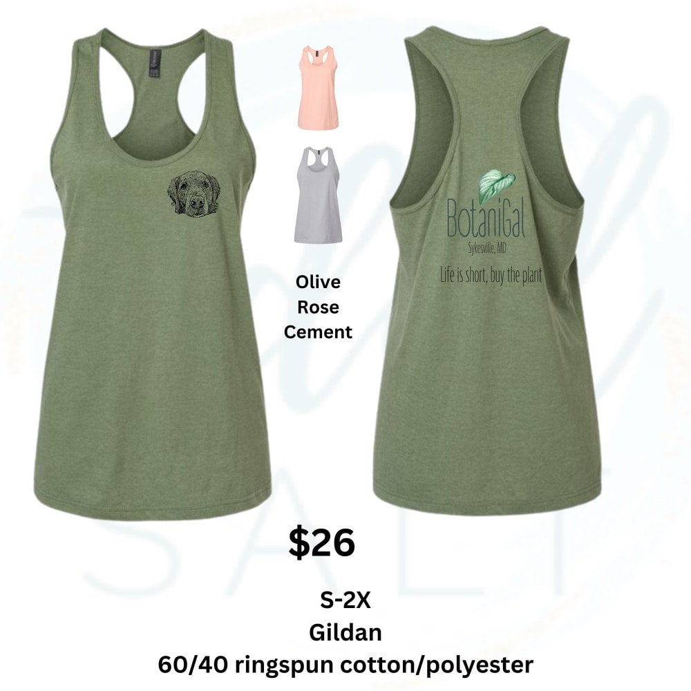 Mooney Razor Back Tank Top | BotaniGal